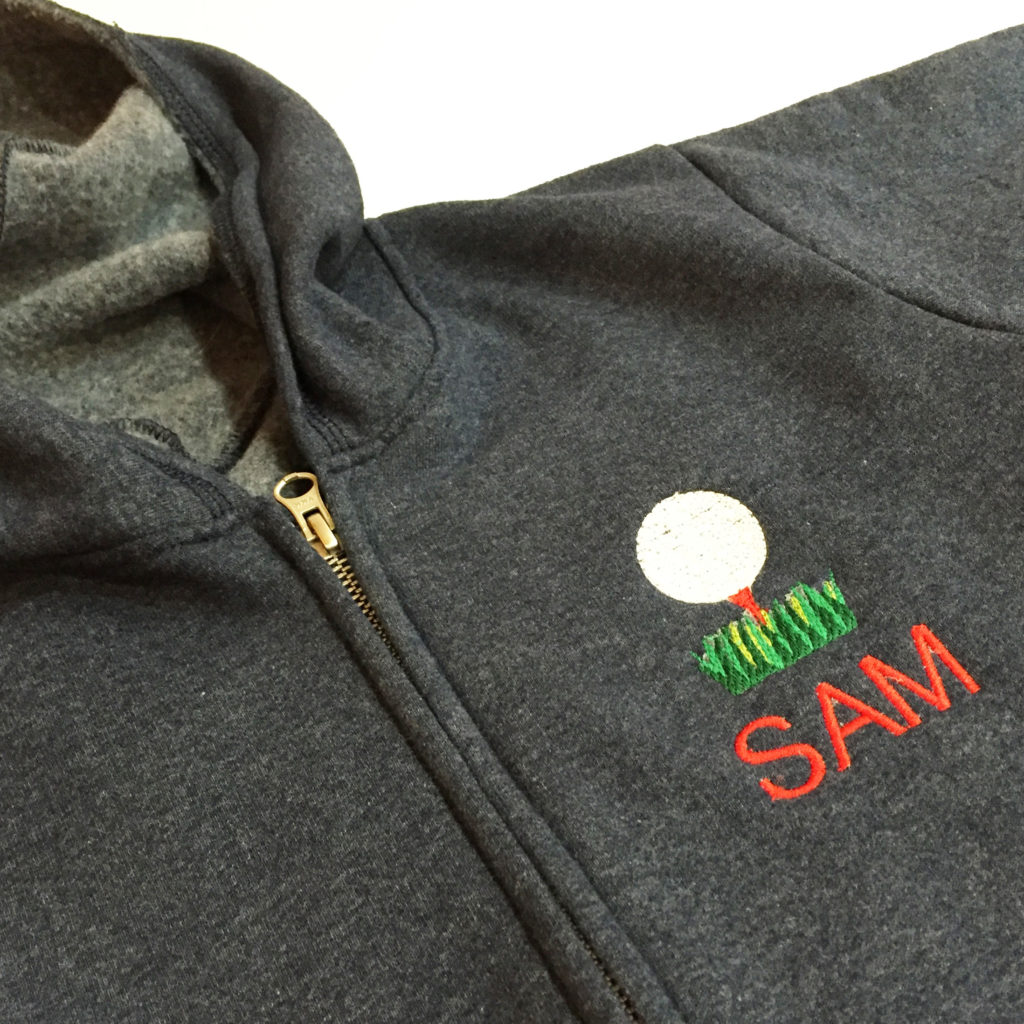 Adorable and versatile golf ball on tee machine embroidery design in 4 ...