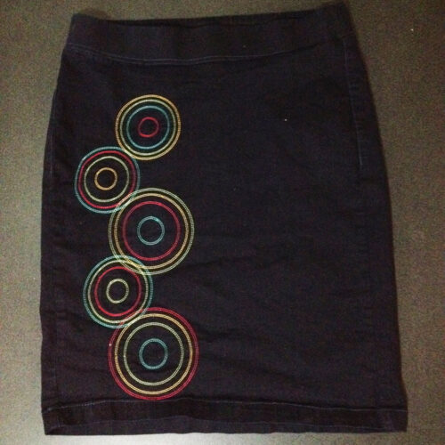 Original bohemian modern circle embroidery designs in seven sizes ...