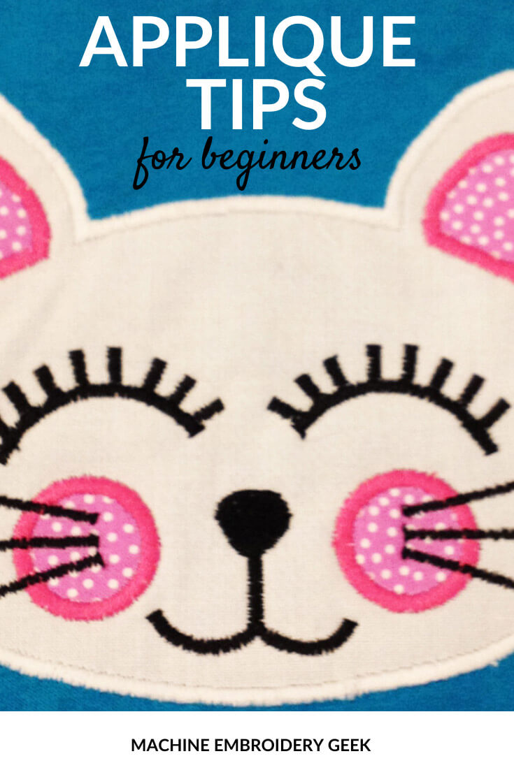 10 appliqué tips for beginners - Machine Embroidery Geek