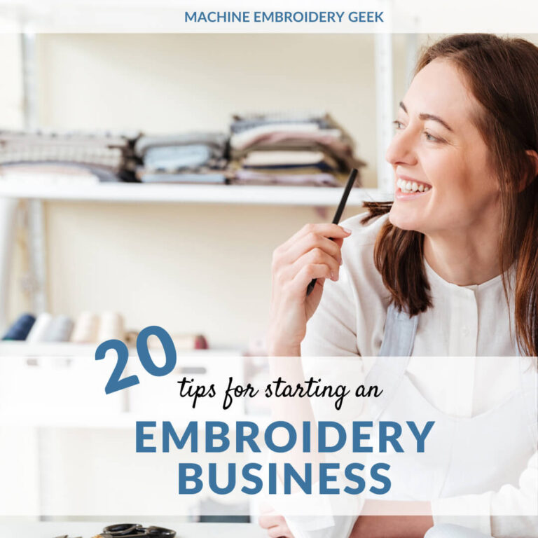 Embroidery Machine Maintenance Tips - Machine Embroidery Geek