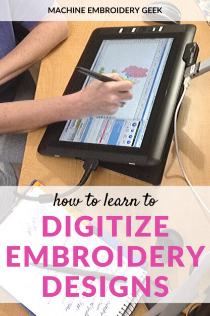 How to learn to digitize embroidery designs - Machine Embroidery Geek