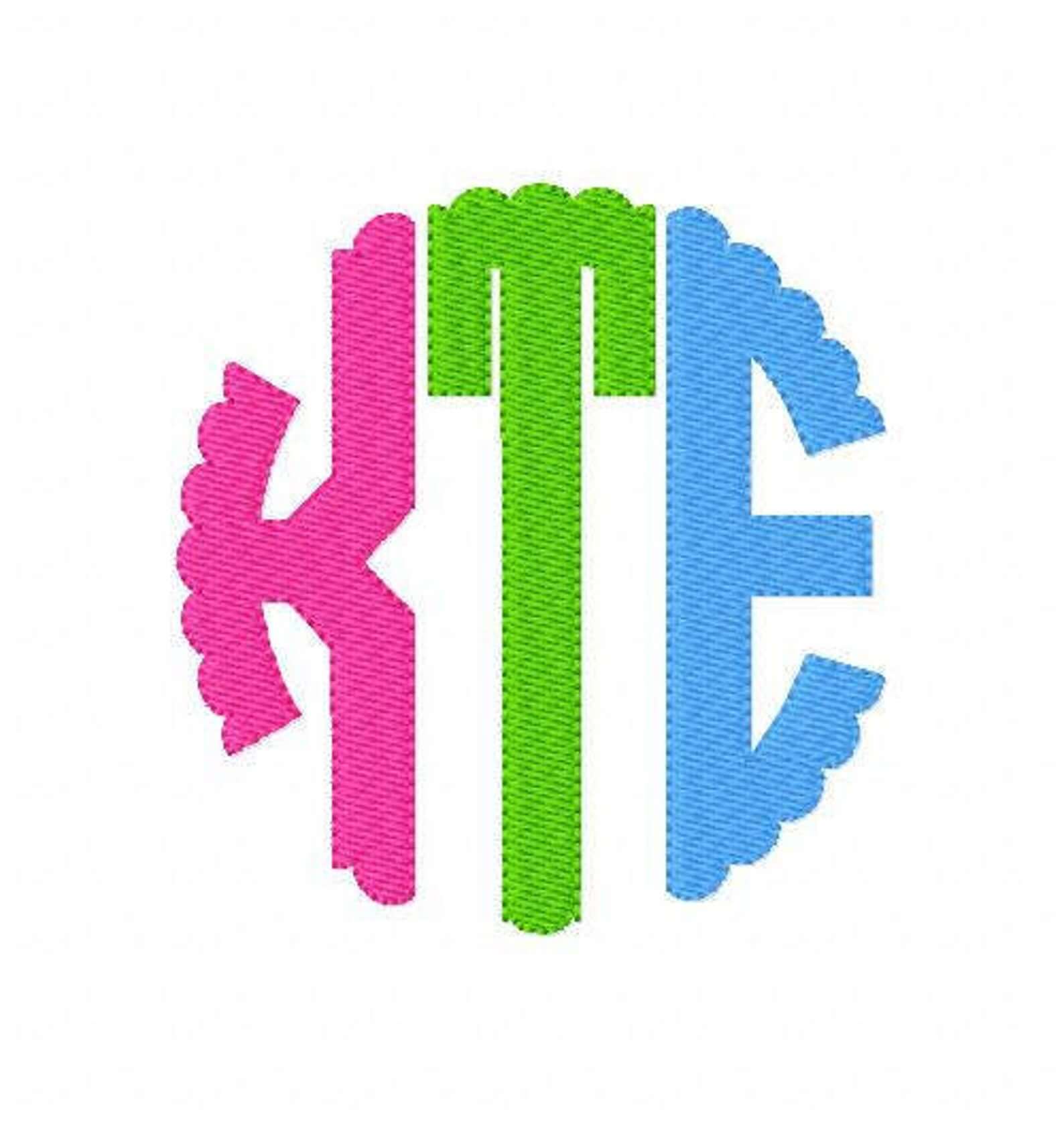 10 Best Monogram Fonts for Machine Embroidery