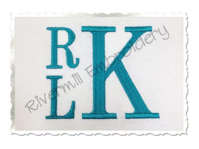 10 Best Monogram Fonts for Machine Embroidery