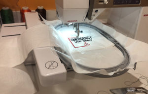 How to embroider on toilet paper - Machine Embroidery Geek