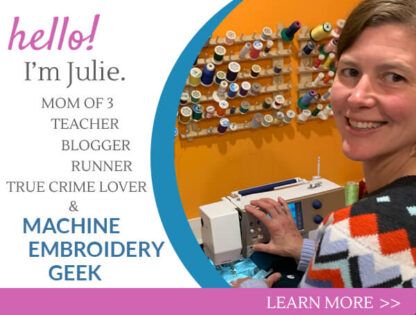 How to remove jump stitches - Machine Embroidery Geek