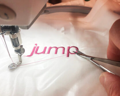 How to remove jump stitches - Machine Embroidery Geek