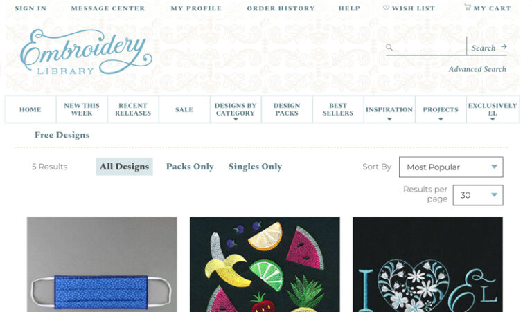 Free Machine Embroidery Designs: 20 Great Online Sources