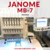 Janome MB-7 review: a perfect entry-level multi-needle - Machine ...