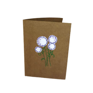 How to embroider on paper cards - Machine Embroidery Geek