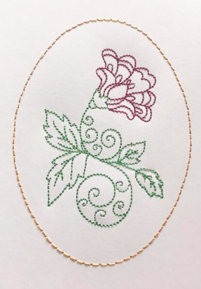 How to embroider on paper cards - Machine Embroidery Geek