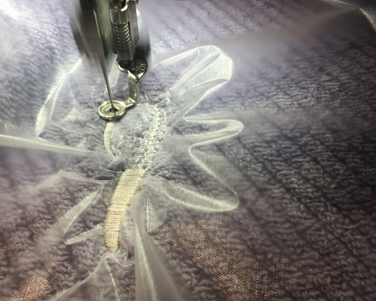 How to embroider on towels - Machine Embroidery Geek