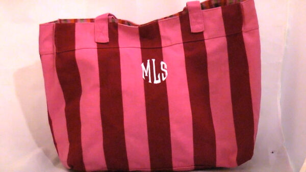 How to machine embroider a tote bag - Machine Embroidery Geek