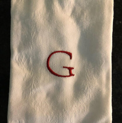 How to embroider on napkins - Machine Embroidery Geek