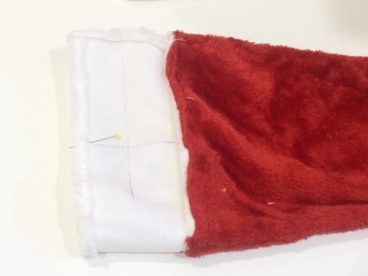 How to embroider on a Christmas stocking - Machine Embroidery Geek