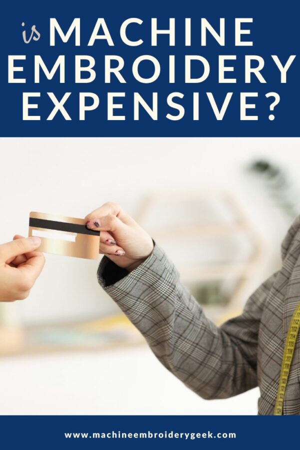 Is machine embroidery expensive? - Machine Embroidery Geek