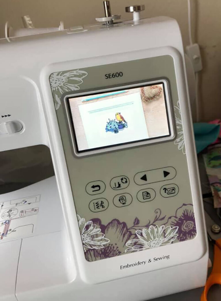 Brother SE600 Review: an embroidery / sewing machine for beginners