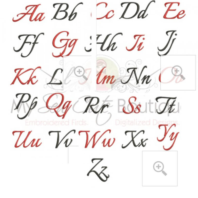 37 free embroidery fonts to download