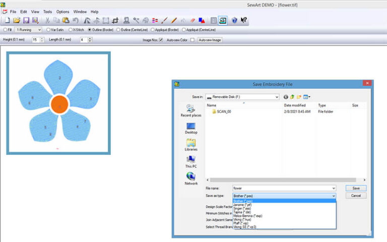 SewArt review: more than just an auto-digitizing software