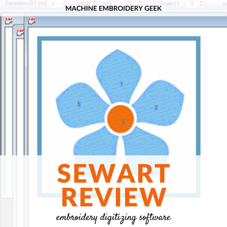 How to digitize a patch using SewArt and SewWhat Pro