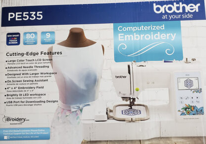 Brother PE535 embroidery machine review - Machine Embroidery Geek