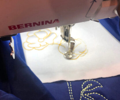 How to embroider on a swimsuit - Machine Embroidery Geek