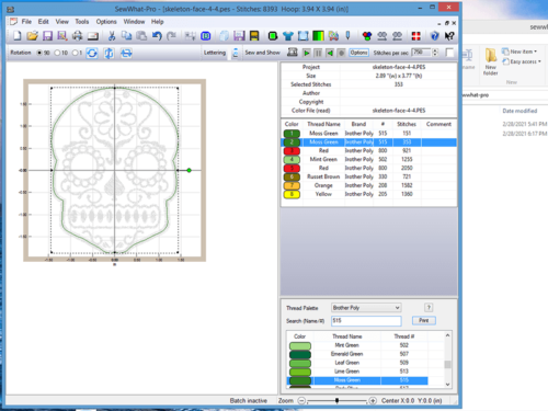 SewWhat-Pro Review: edit your embroidery designs to suit your needs