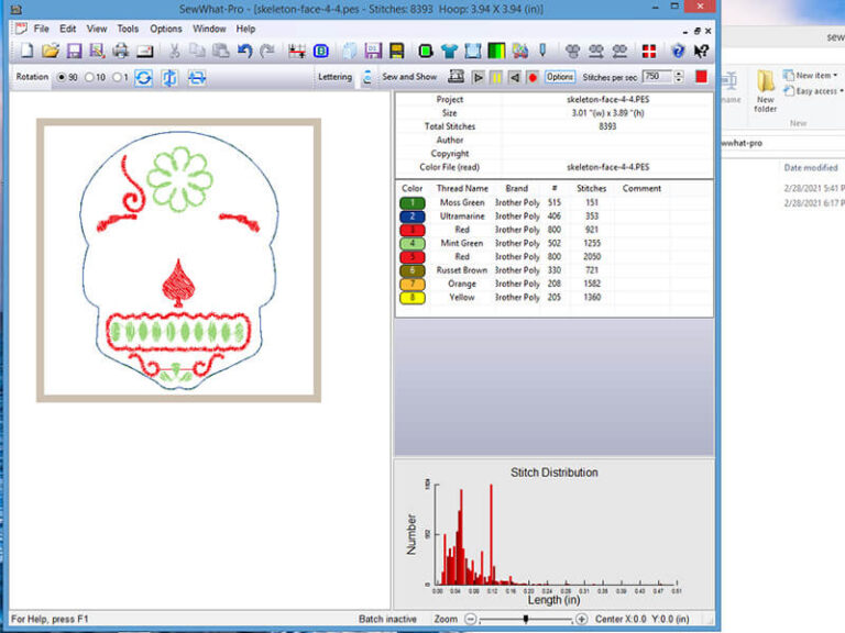SewWhat-Pro Review: edit your embroidery designs to suit your needs