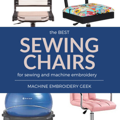 Best sewing chairs: great options for sewing and embroidery