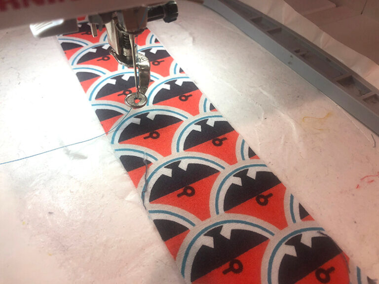 Free in-the-hoop key fob - Machine Embroidery Geek