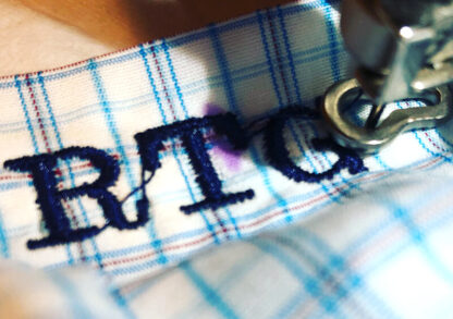 How to monogram a shirt pocket - Machine Embroidery Geek