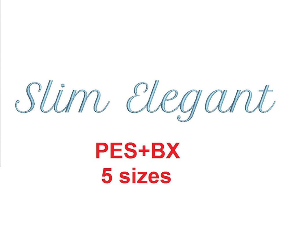 Best machine embroidery script fonts - Machine Embroidery Geek