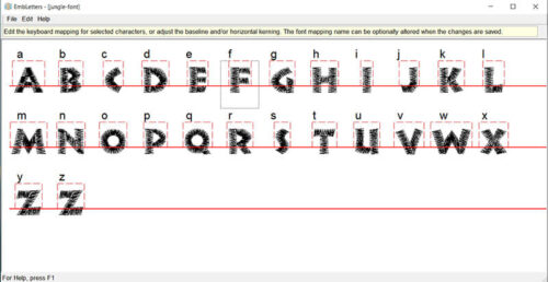 How to work with machine embroidery fonts - Machine Embroidery Geek