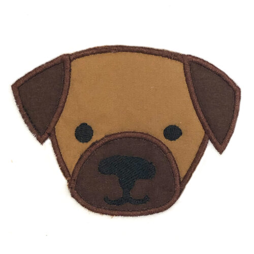 Animal face appliqué design set - Machine Embroidery Geek