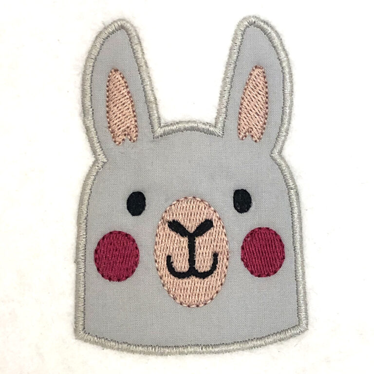 Animal face appliqué design set - Machine Embroidery Geek