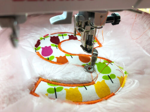 How to appliqué on a sweatshirt - Machine Embroidery Geek