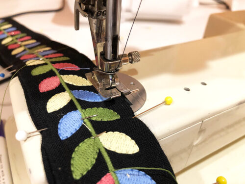 How to make an embroidered belt - Machine Embroidery Geek
