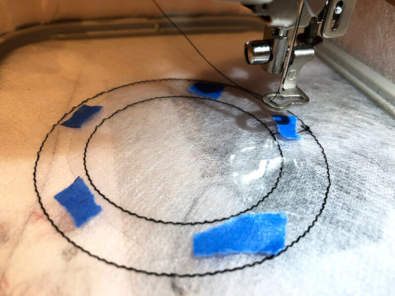 How to make in-the-hoop tags - Machine Embroidery Geek