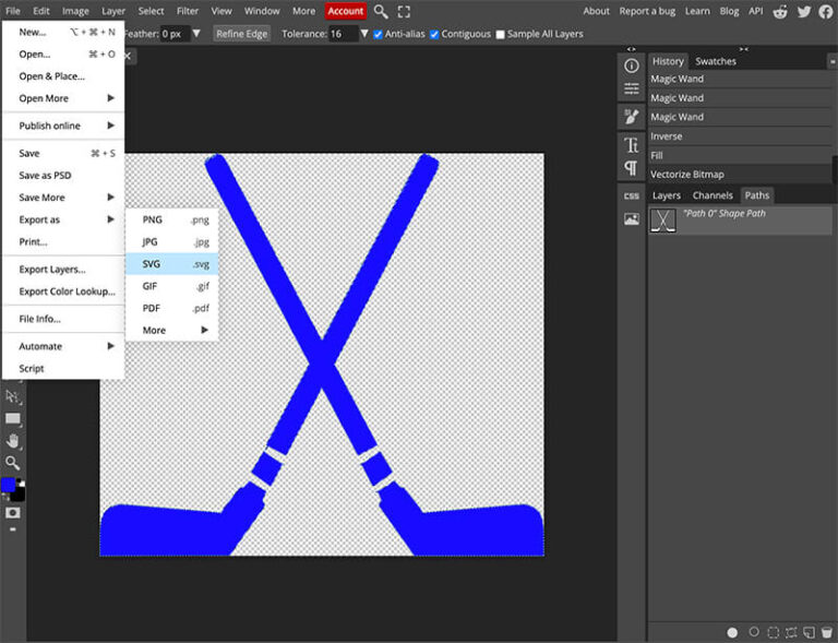 How to convert an embroidery design to SVG