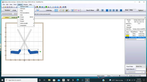 How to convert an embroidery design to SVG