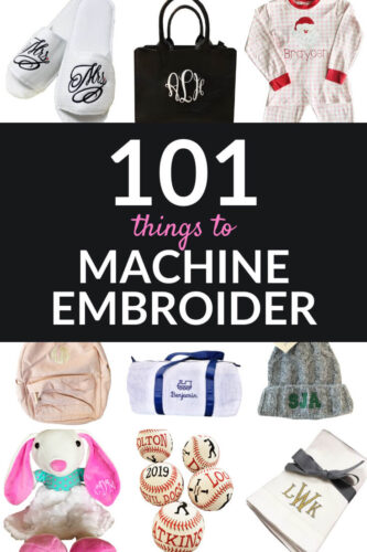 101 things to machine embroider - Machine Embroidery Geek