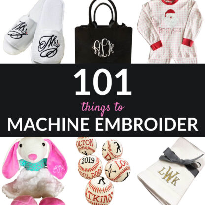 101 things to machine embroider - Machine Embroidery Geek