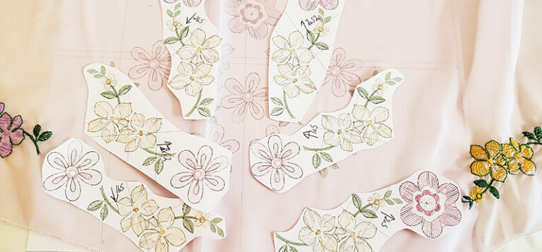 How to embroider on chiffon using an embroidery machine