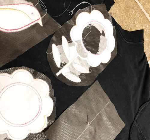 How to do a machine embroidery multi-hoop project