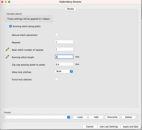 How to digitize an appliqué design using Ink/Stitch - for FREE