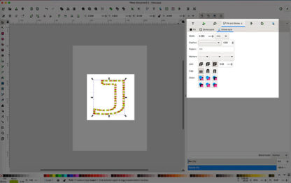 How to digitize an appliqué design using Ink/Stitch - for FREE