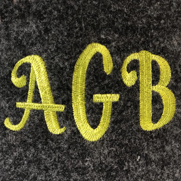 10 Best Monogram Fonts for Machine Embroidery