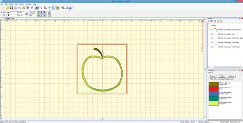 How to precut appliqué fabric for machine embroidery