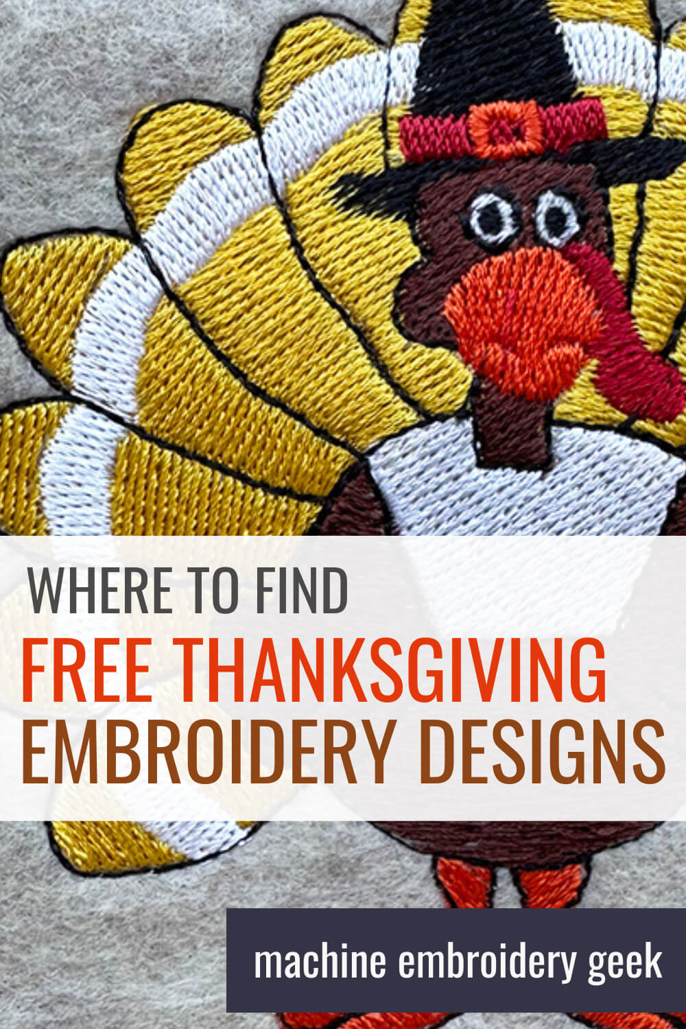 Free Thanksgiving embroidery designs - Machine Embroidery Geek