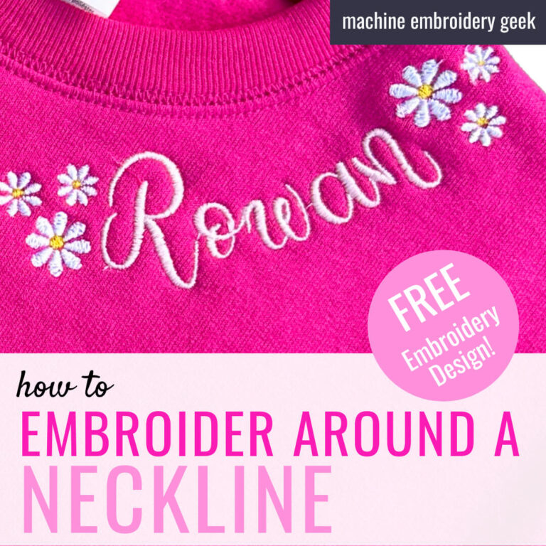 How to use a multi-position embroidery hoop - Machine Embroidery Geek