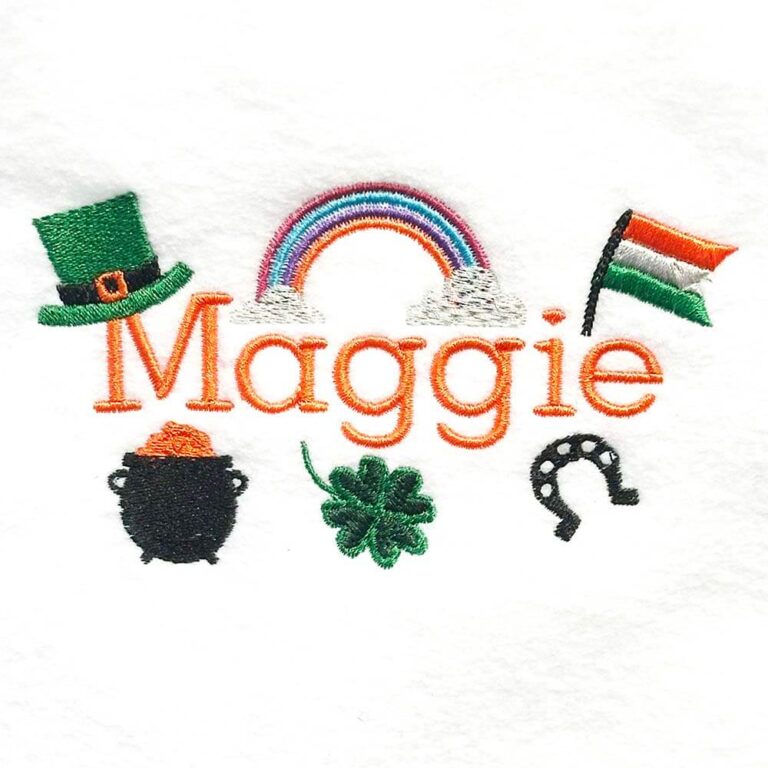 Irish Icons - Embroidery Designs - Machine Embroidery Geek